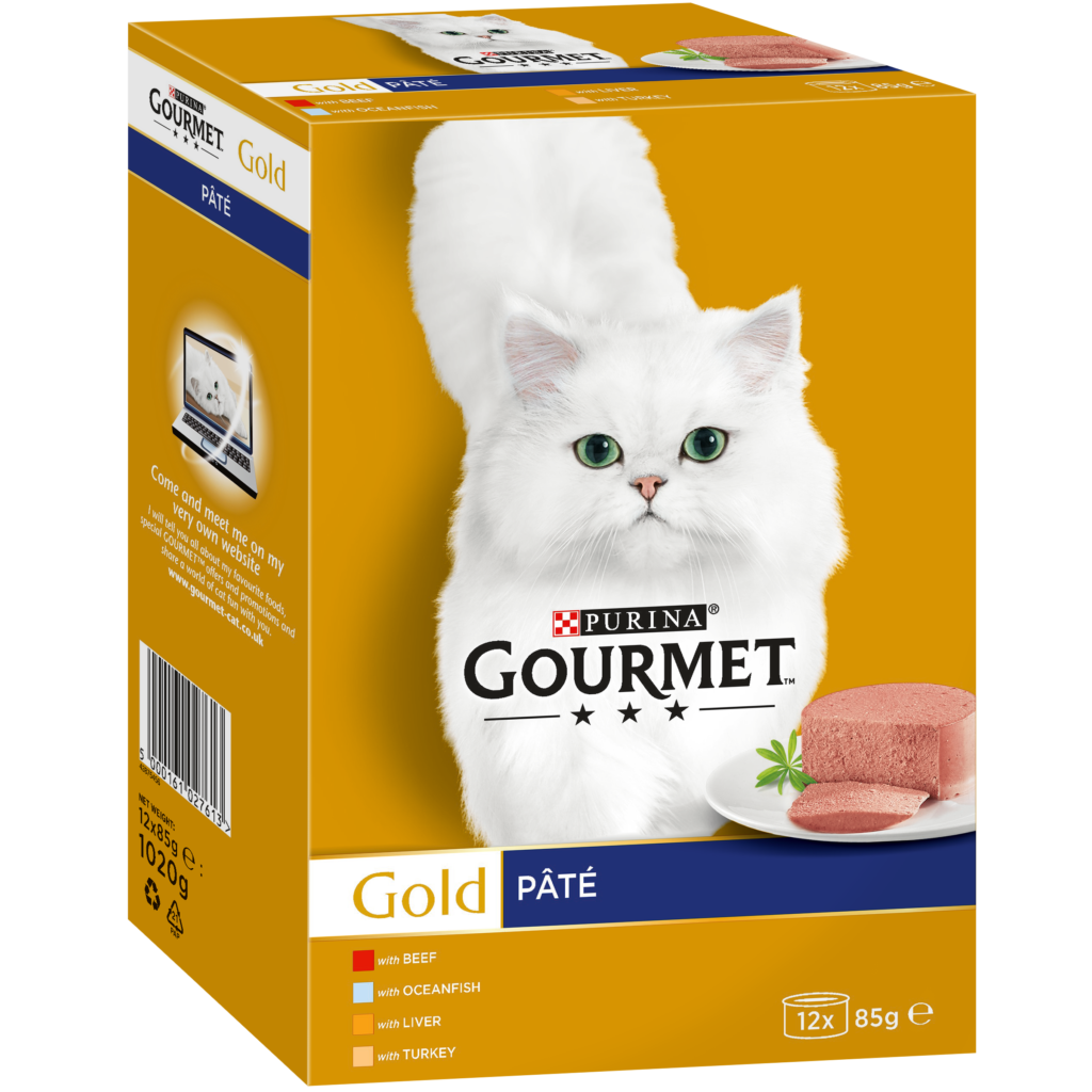 Gourmet Gold Cat Food Pate Recipes 8x85G - Pet Stop Direct